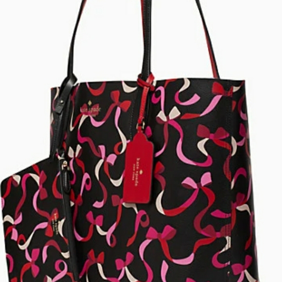 kate spade | Bags | Kate Spade Wrapping Party Large Reversible Tote ...
